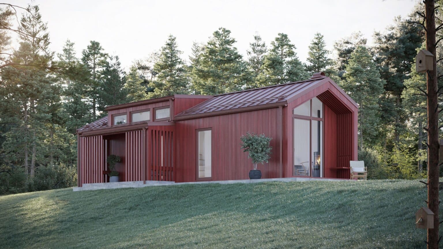 Planritningar & planlösningar för attefallshus | Extrahuset