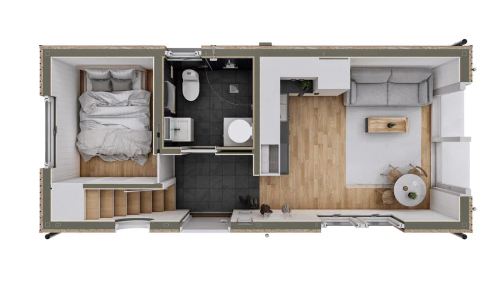 Attefallshus Båstad - Extrahuset