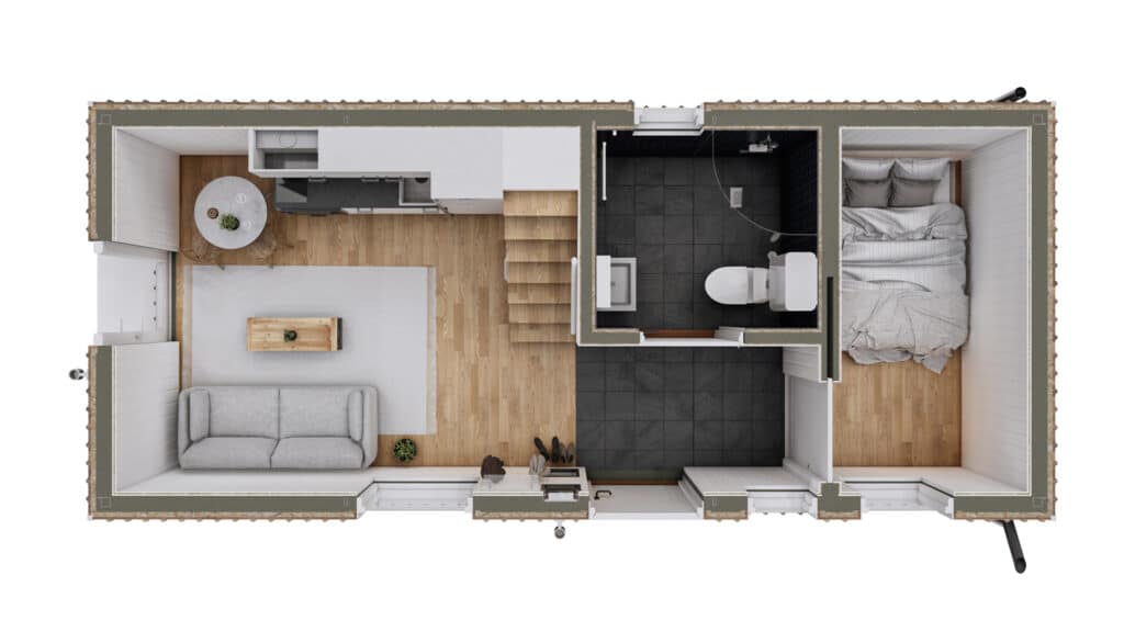 Planritningar & planlösningar för attefallshus | Extrahuset